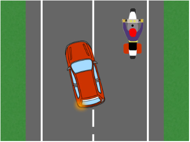 Adelantar y sobrepasar